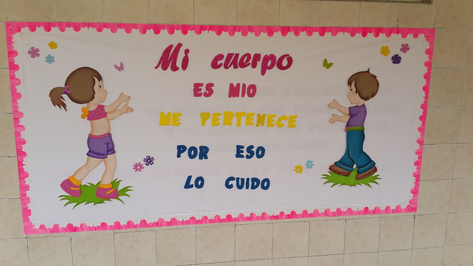 ME VALORO Y ME CUIDO: CARTELERAS
