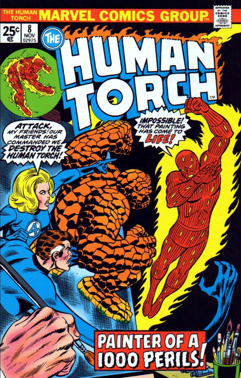 CRIVENS! COMICS & STUFF!: THE HUMAN TORCH COVER GALLERY...