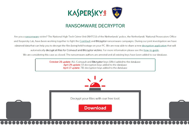 Kaspersky Ransomware Decryptor já descodifica todas as infecções do ...