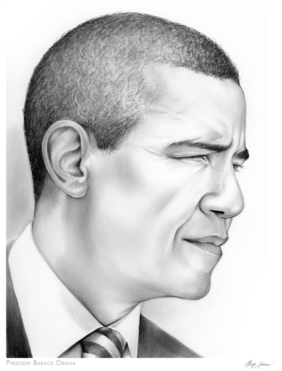 Sketch of the Day: President Barack Obama