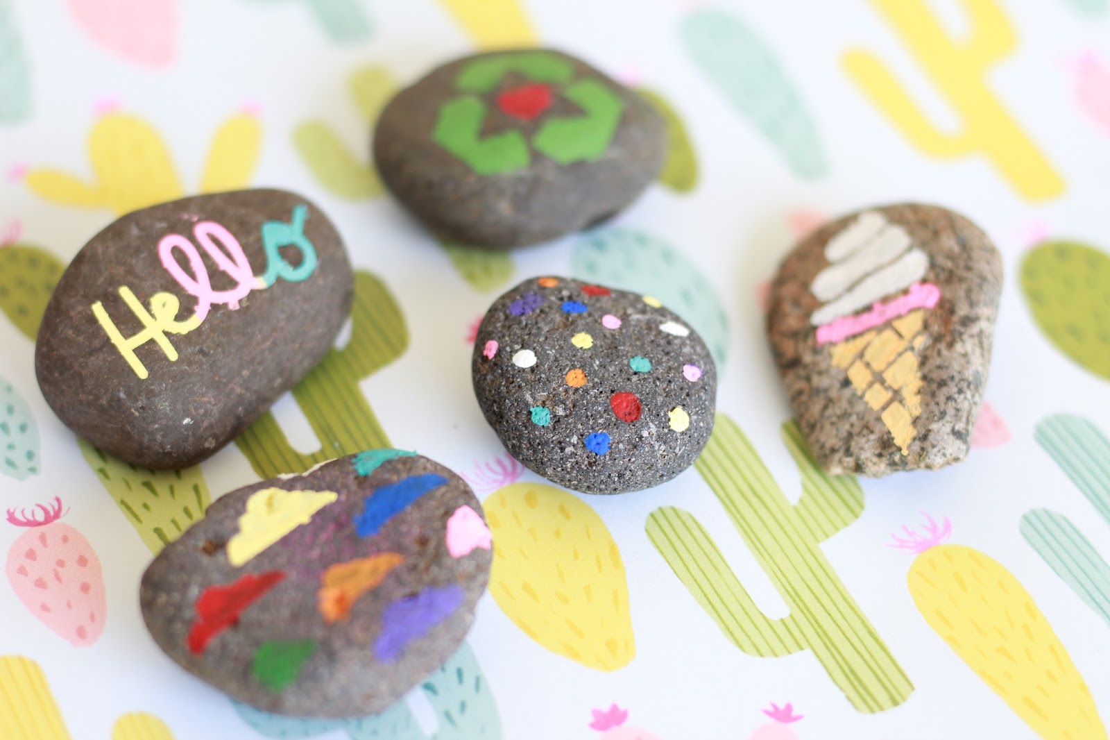 Kutie Kaira Designs : Vinyl Painted Rock Stencils