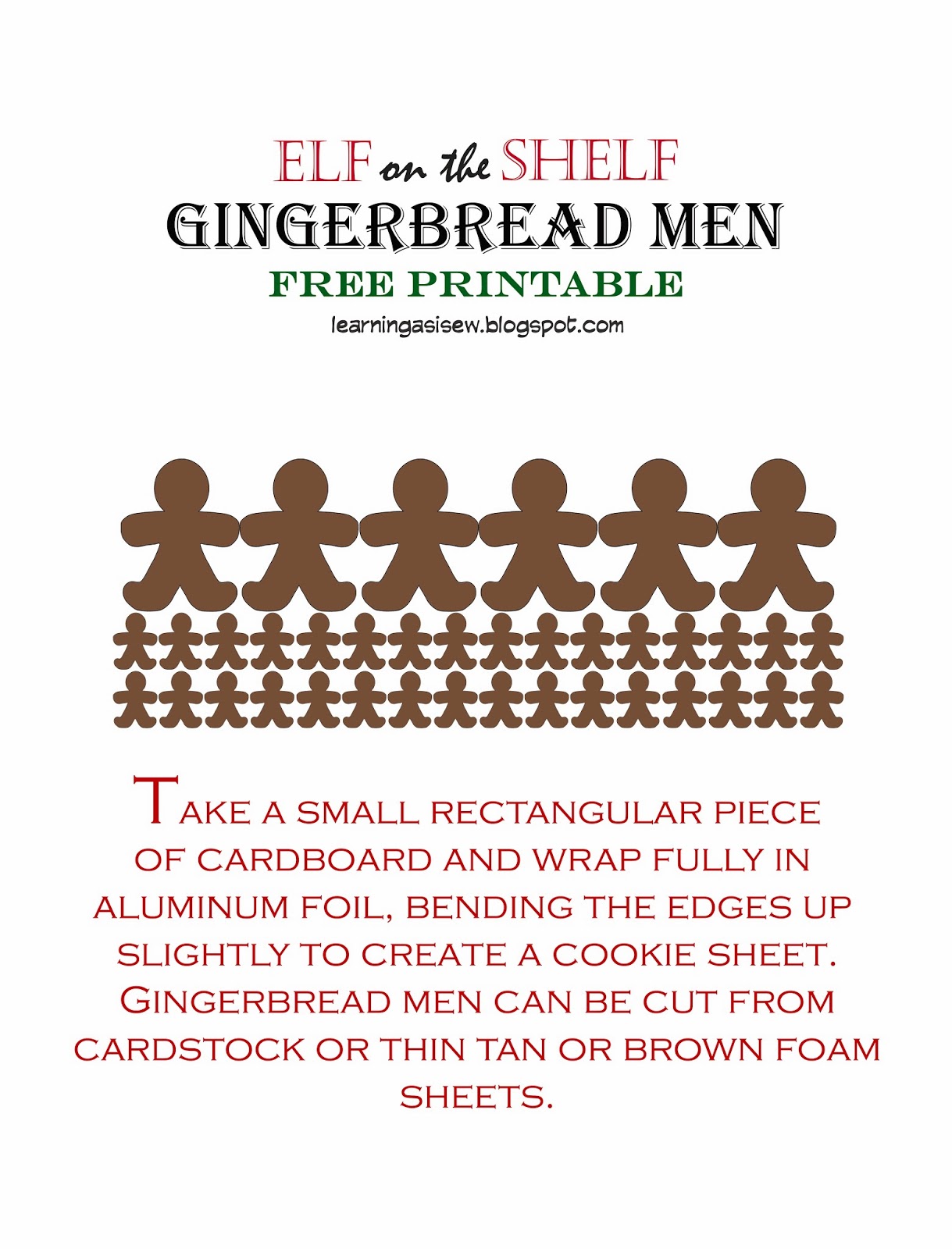 Learning As I Sew...bake, cut, and create: Elf on the Shelf:Baking ...