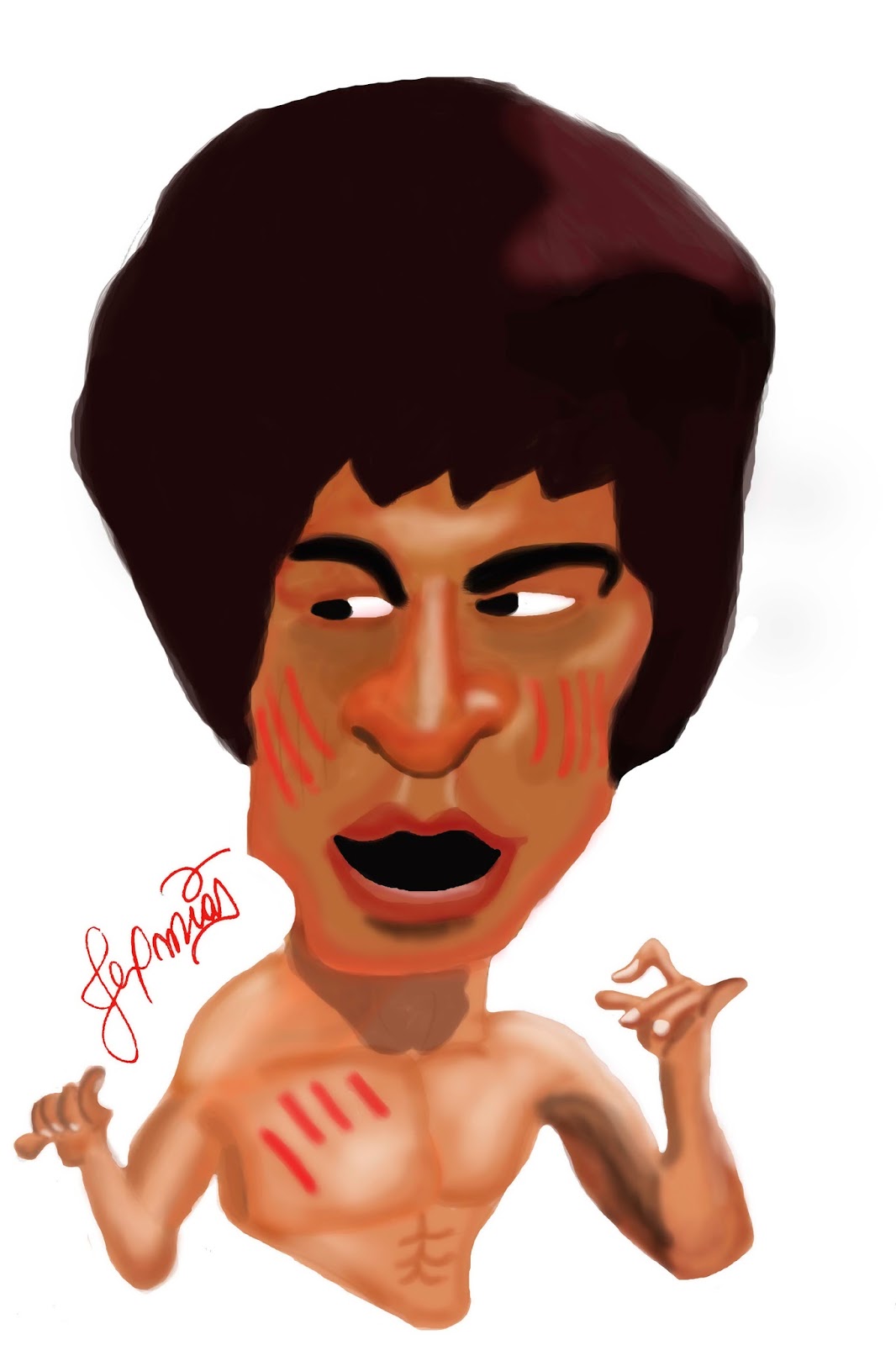 Jeremias Cartoons: Bruce Lee