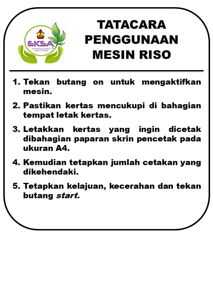 ZON ILTIZAM: LABEL EKSA JPNS