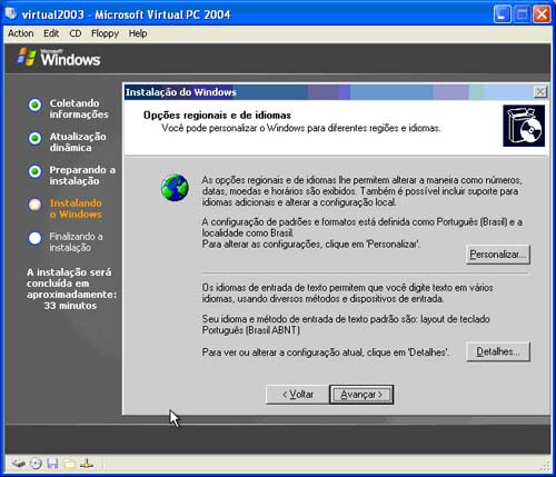 TECNOSOLUTION: Instalação do Windows Server 2003 - Passo a Passo!