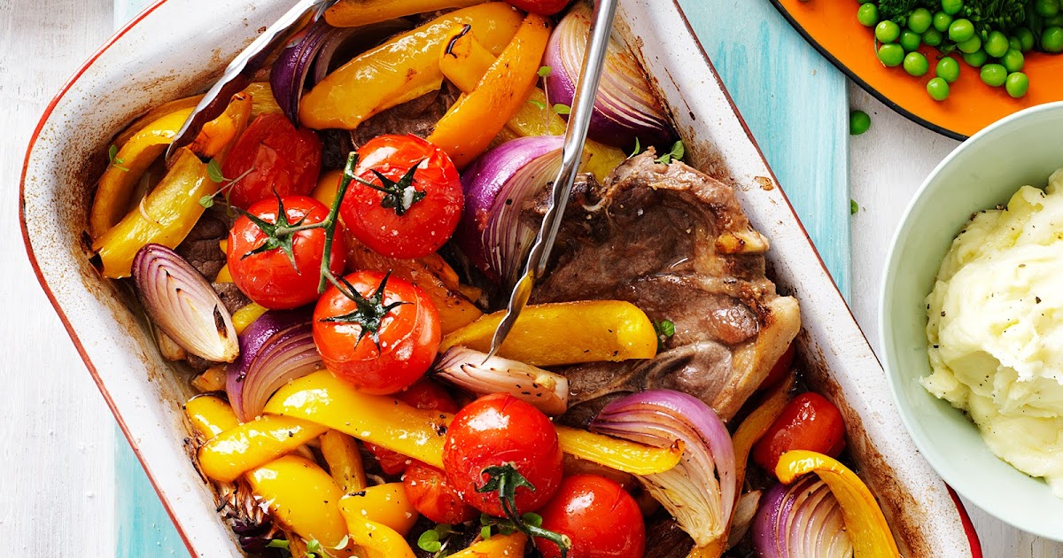 Veal filet with vegetables