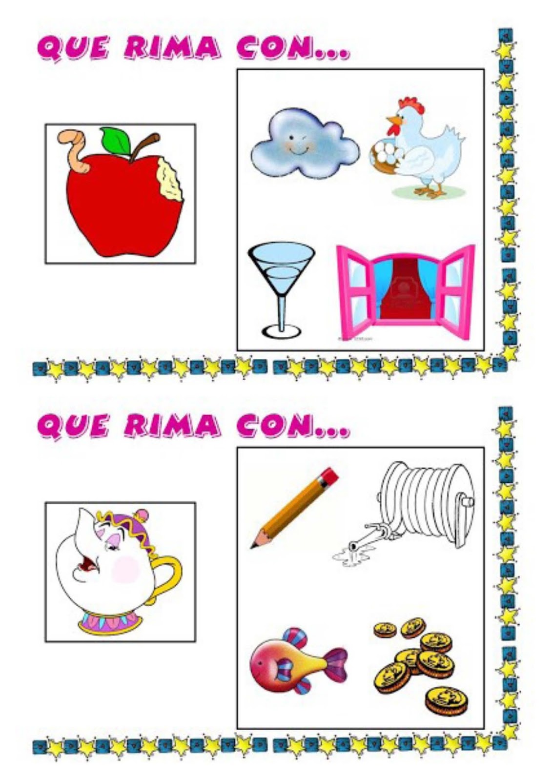 EXPLORADORS DE PRIMER: ¿Qué rima con...?