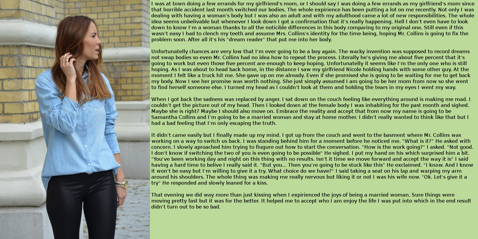 Marti's tg captions: 2018