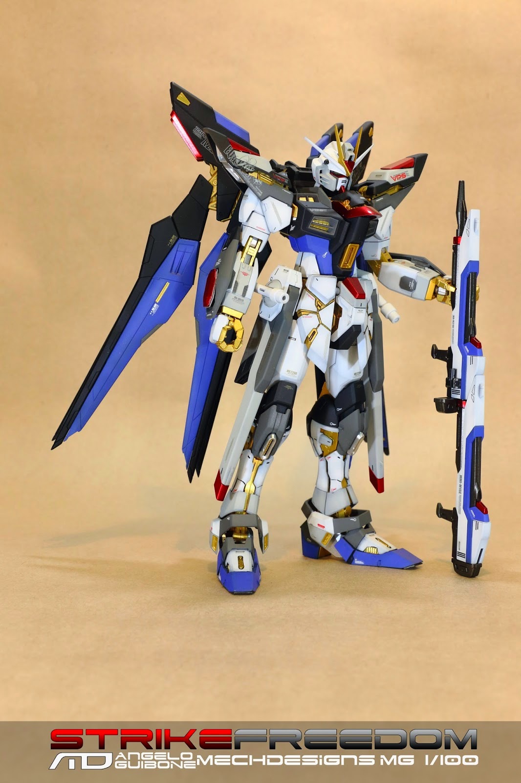 GUNDAM GUY: MG 1/100 Strike Freedom Gundam - Customized Build by ...