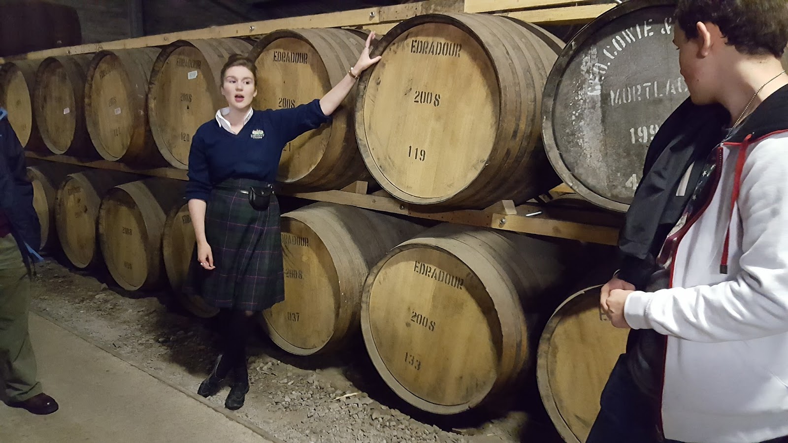 Diving for Pearls: The Edradour Distillery Tour