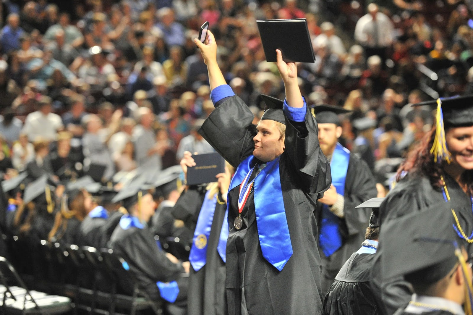 Commencement Marks 4,125 Graduates