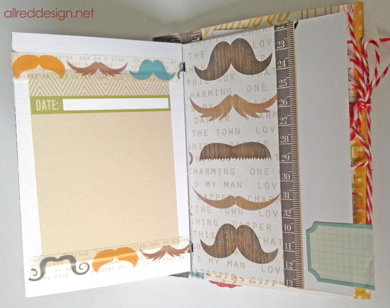 Allred Design Blog: He Said, She Said Flip Album Tutorial