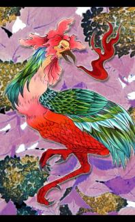 LA FRAGUA DE VULCANO: BASAN: (YOKAI) EL GALLO ESCUPEFUEGOS