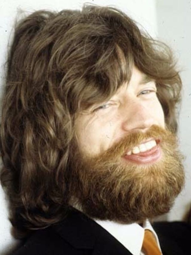 Beard Like Jagger: These Photographs From the 1970s Show Bearded Mick ...