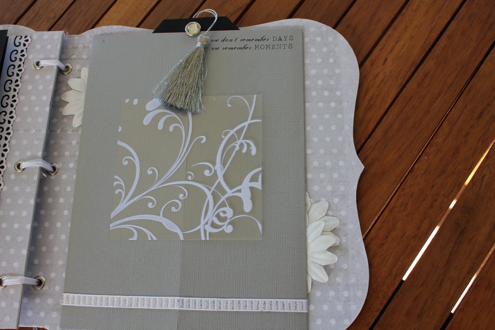 Leah's Paper Passion: Wedding Mini Album (Commissioned SOLD)