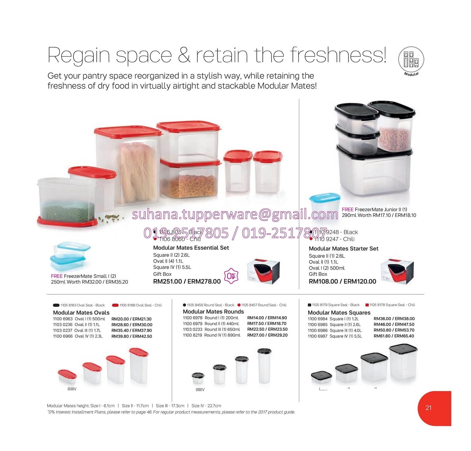Tupperware Brands Malaysia Online | Catalogue | Collection | Business Opportunity |: Tupperware ...