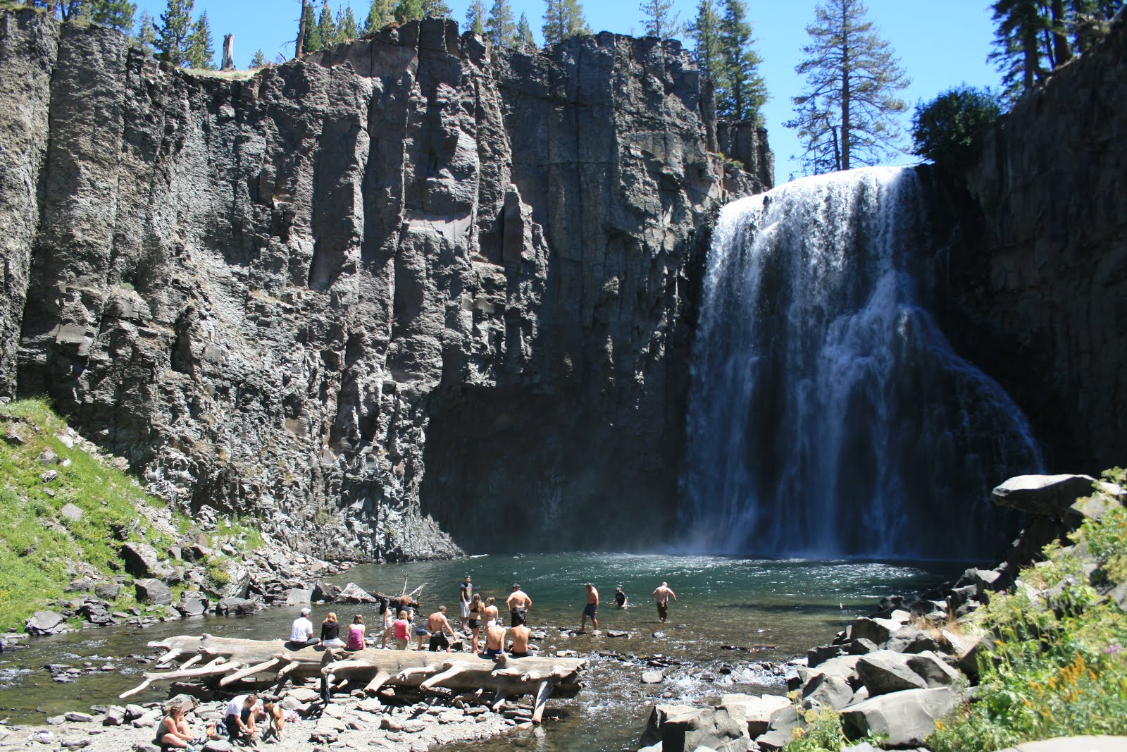 the wind in the trees: Devil's Postpile/Rainbow Falls