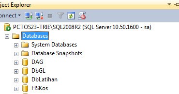 Koneksi Database Sql Server Dengan Visual Basic 6 - Pandai Visual Basic