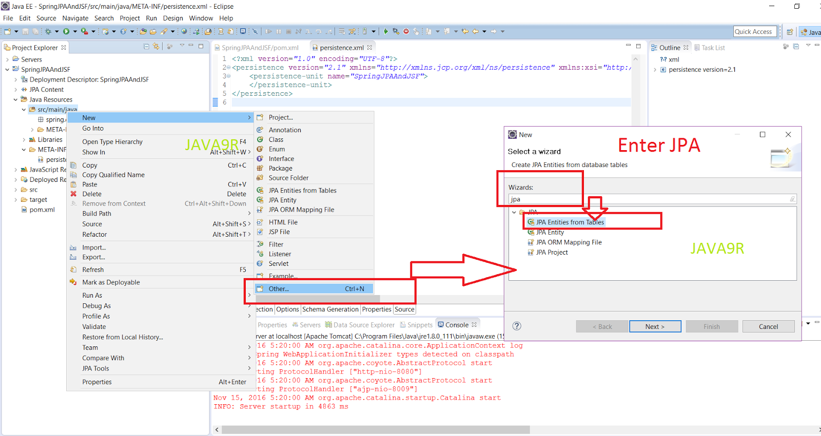 Generate Jpa Entities From Database Java9r