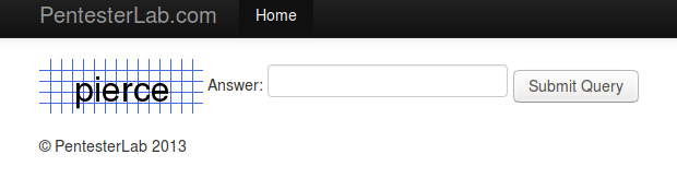 [Pentesterlab write-up] Web For Pentester II - Captcha