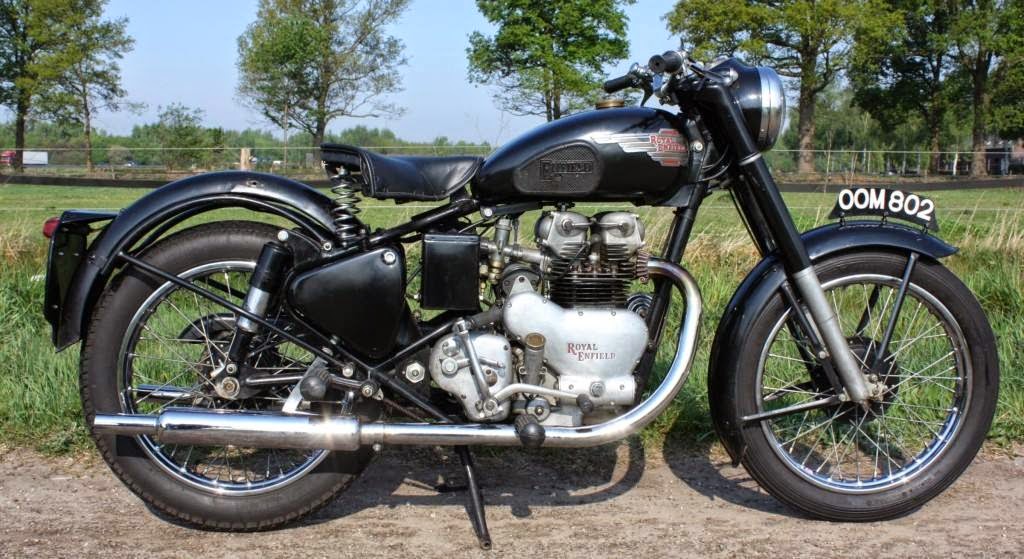 Customised Bullets: Royal Enfiled 1954 METEOR 500cc Parallel twin
