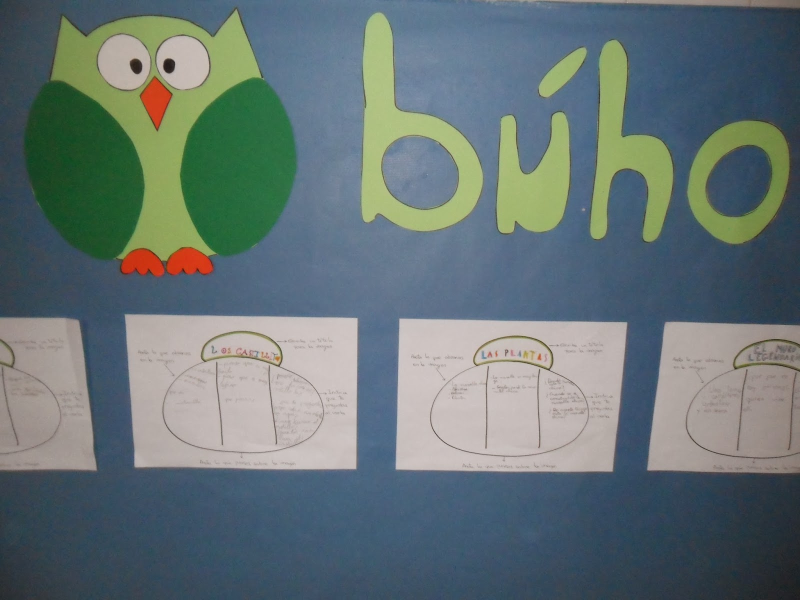 BLOG * SANTA ANA * SABI: EL BUHO Y LOS PAISAJES en 2º de primaria