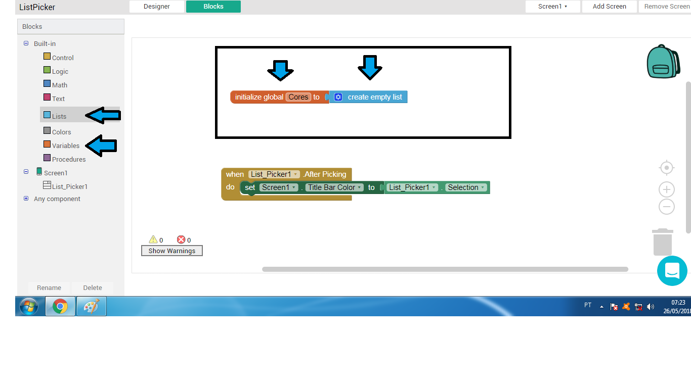 Tutor dos Nerds: Como utilizar o elemento ListPicker no Android com ...
