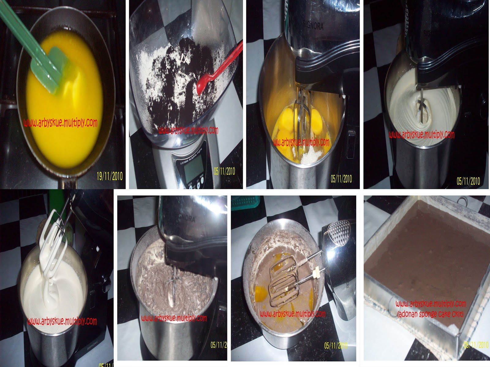 Arby's Rumah Kue: Step By Step Membuat Sponge Cake