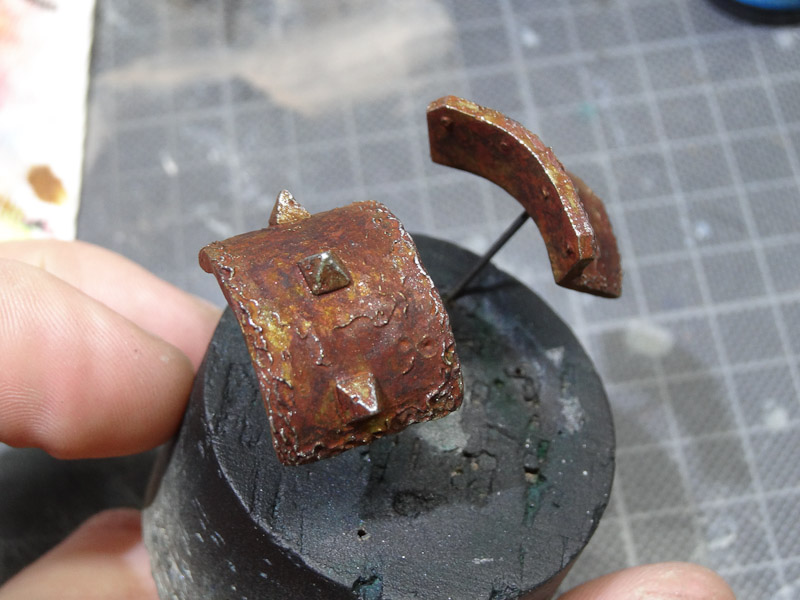 Tutorial: Rusted Paint - Model Mates | planetFigure | Miniatures