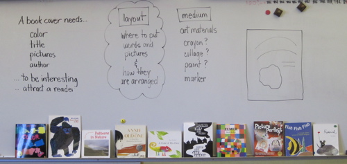 Creating Art With Kids: the great 3-hour book cover project