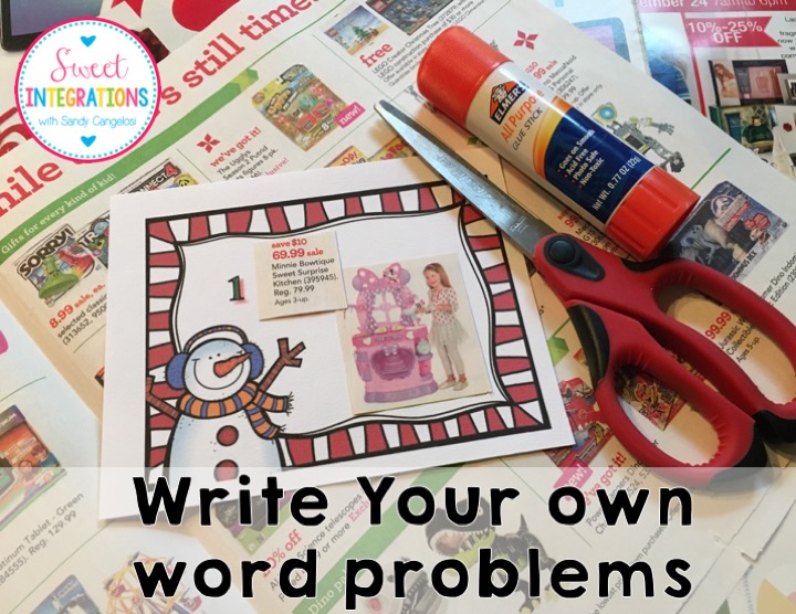 Newspaper Flyers for Holiday Math Activities | Sweet Integrations