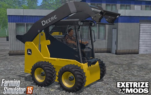 FS15 - John Deere SkidSteer Loader Pack - EXT Mods