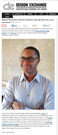 Andrea Felice Furniture: Press