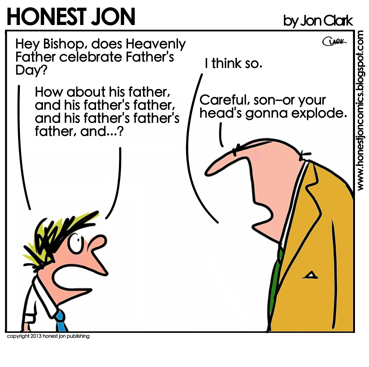 HONEST JON: Does Heavenly Father celebrate Father's Day?