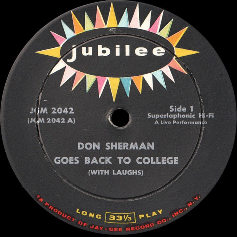 Vintage Stand-up Comedy: Don Sherman - Don Sherman Goes Back To College ...