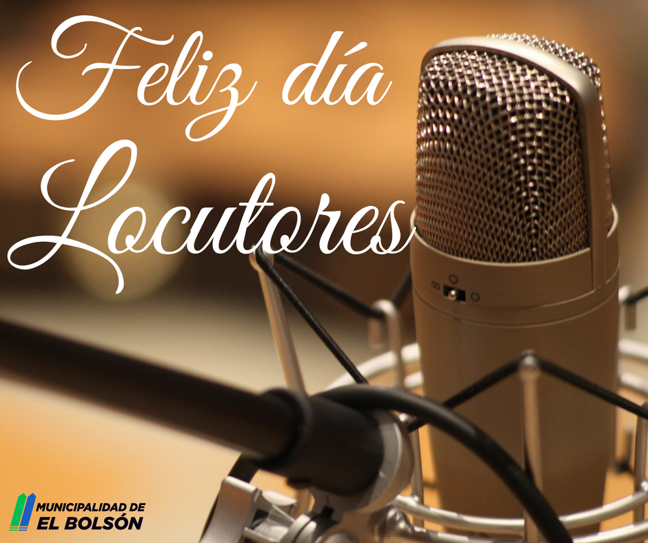 Saludo por el Día del Locutor