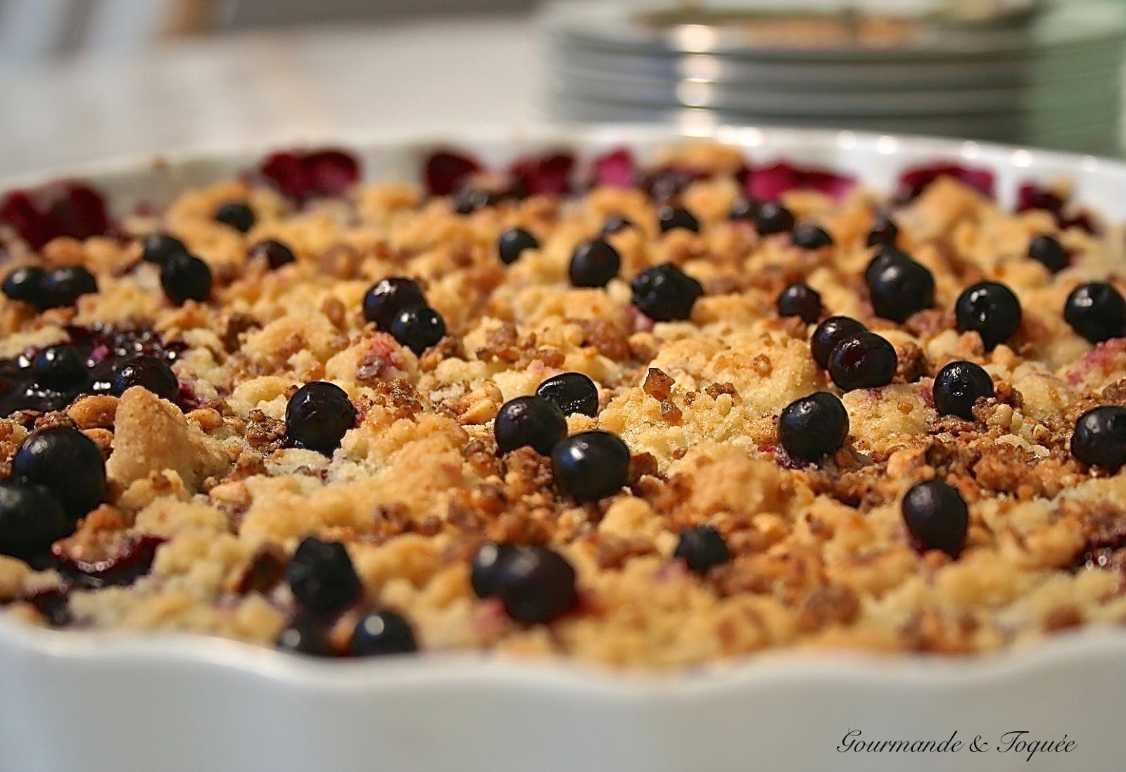 Gourmande&Toquée: Crumble de fruits rouges