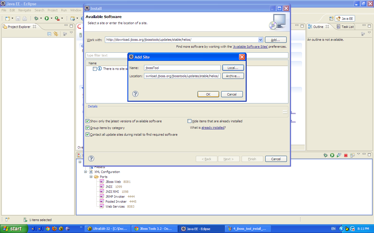 Java Frameworks & APIs: EJB - Configuración Eclipse + JBoss + EJB3