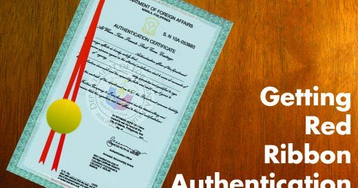 DFA Red Ribbon - Express Authentication, Requirements, Fees and Step by ...