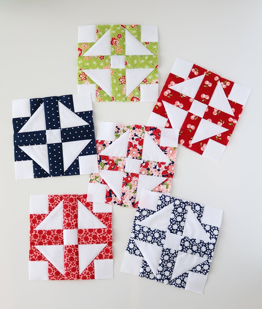 A Bright Corner: Patchwork Quilt Along Block Nine