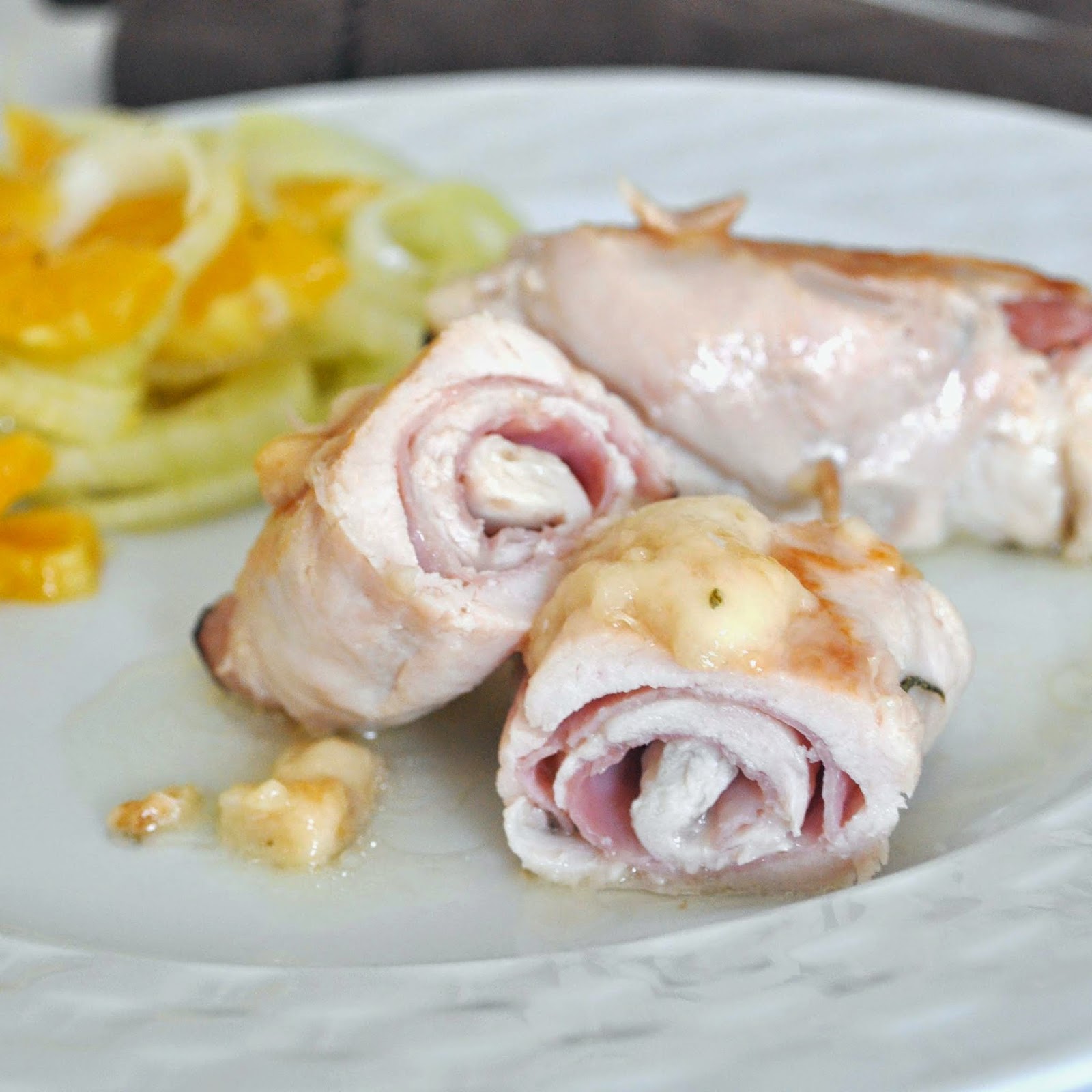 Cooking with Manuela: Savory chicken rolls with ham and provolone cheese