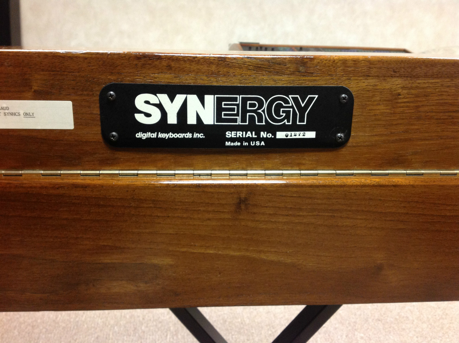 MATRIXSYNTH: DK Synergy II+ Synthesizer with Kaypro II PC SN 01272