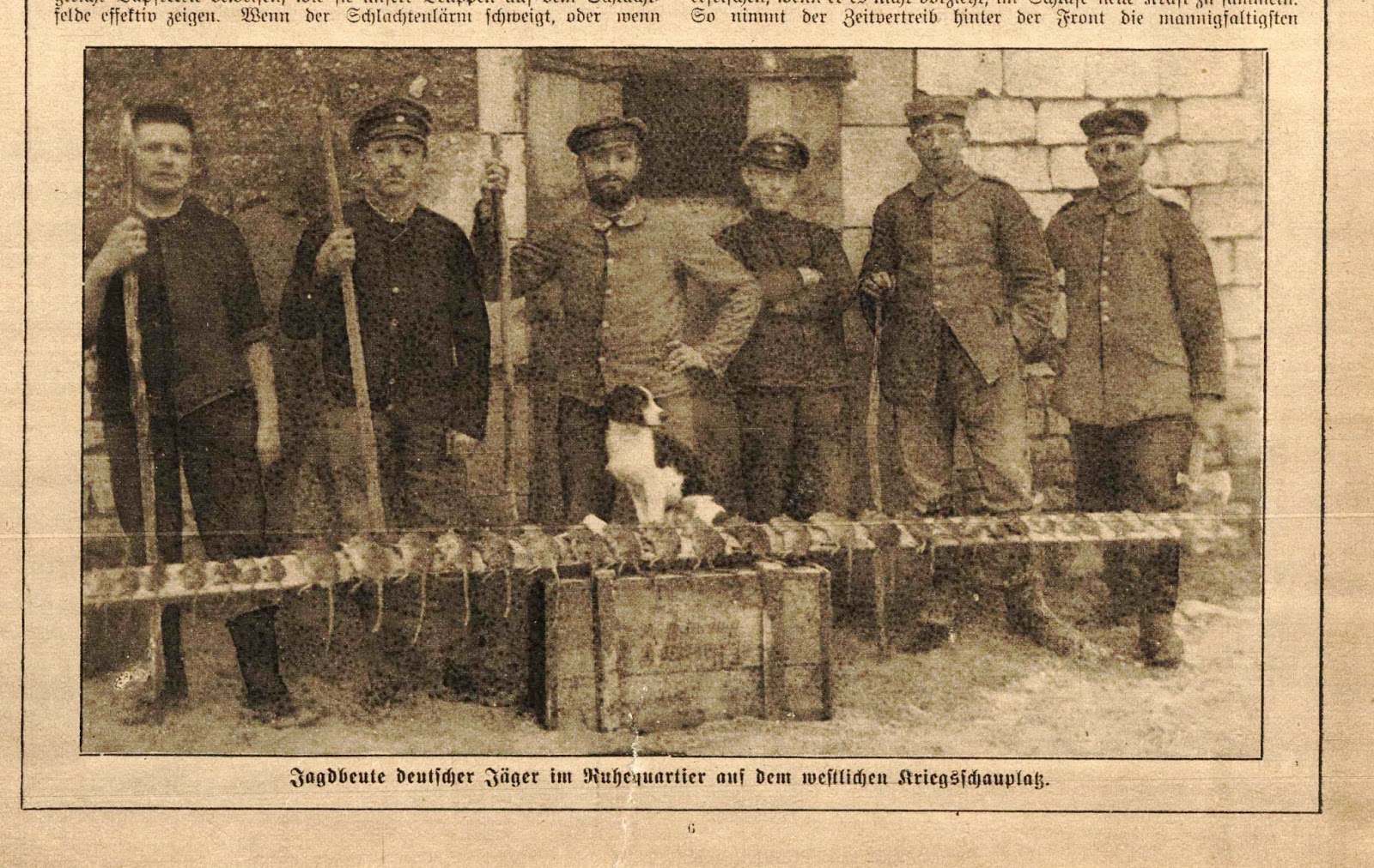 Roads to the Great War: The Sport of the Trenches: Rat Catching