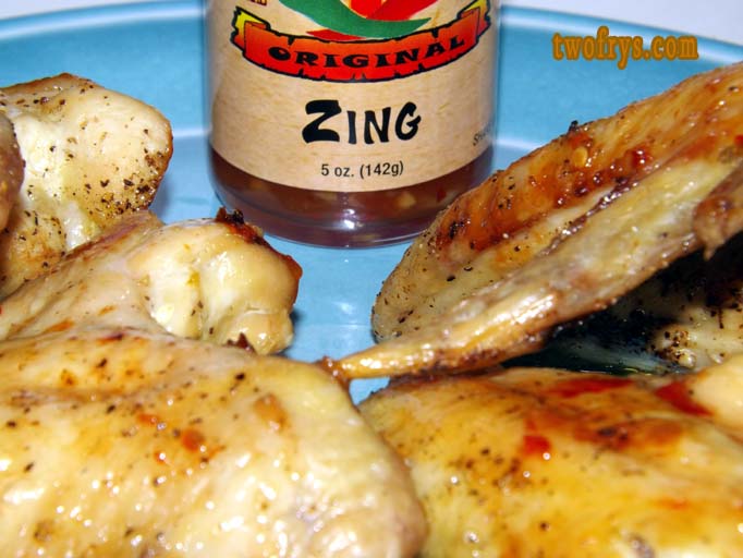 Two Frys: Mikey V's Salsa Zing Hot Sauce