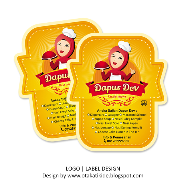 Label Usaha Produk Kuliner - Otakatikide | Jasa Desain Logo, Jasa ... Label Usaha Produk Kuliner - Otakatikide | Jasa Desain Logo, Jasa ...