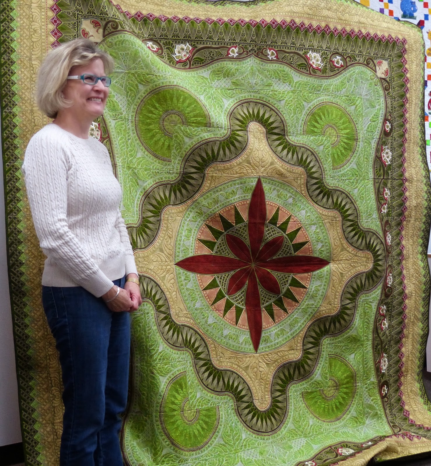 Jacobean Journey Quilt - Trunk Show