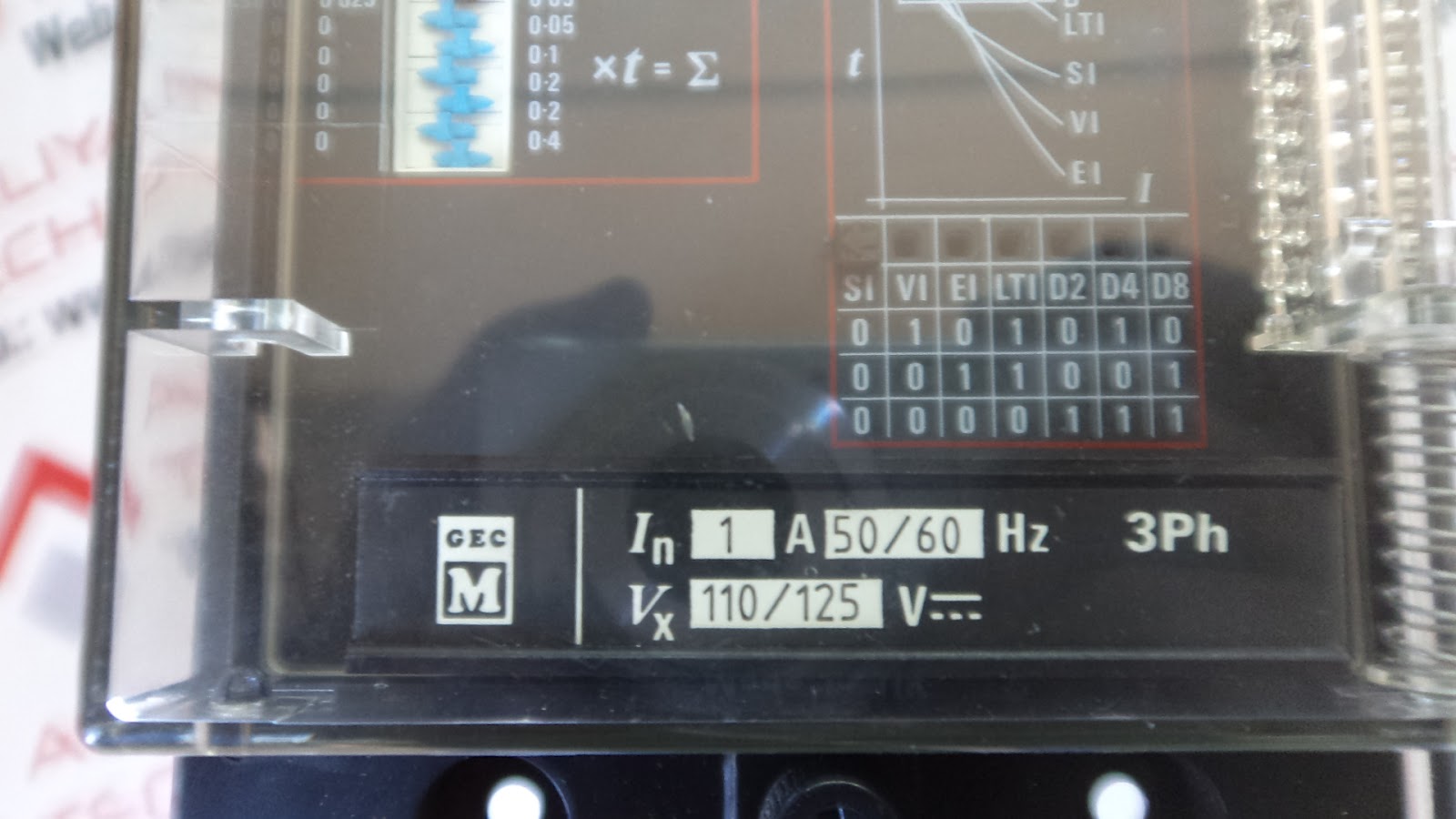 GEC MCGG31D1CB0751E RELAY OVER CURRENT - Aeliya Marine