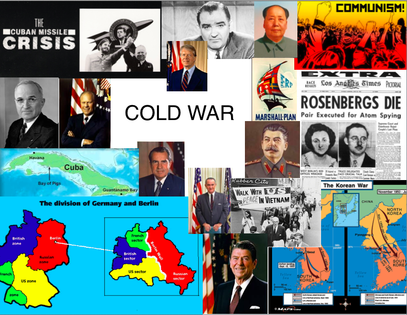 Cold War Collages 1415: Cold War Collage by Elias