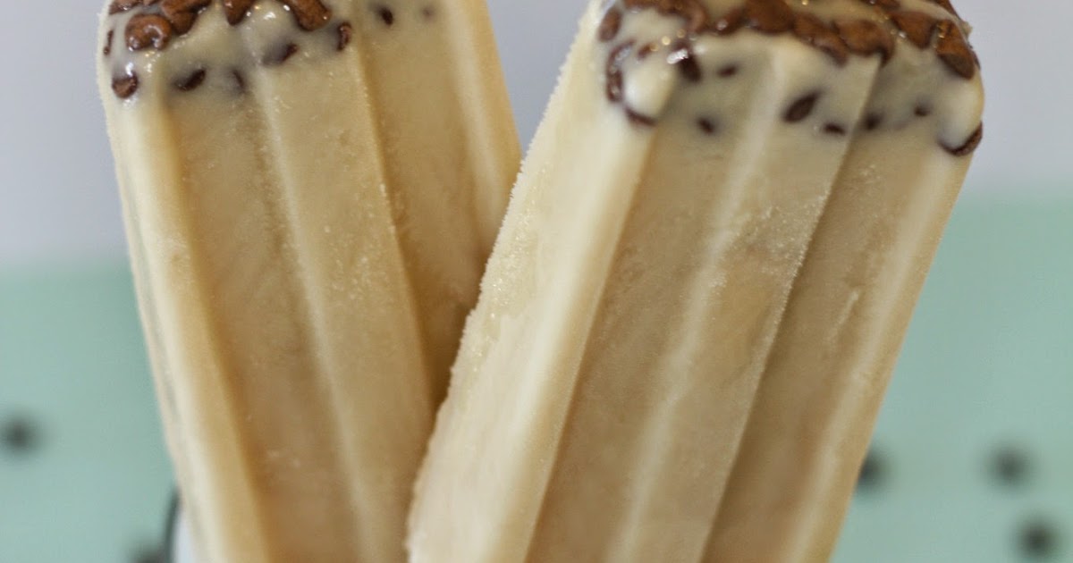Cookie Dough Popsicles ~ Dip it in Chocolate