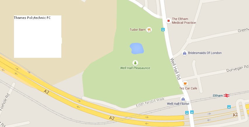 Pie and Mushy Peas: Thames Polytechnic FC